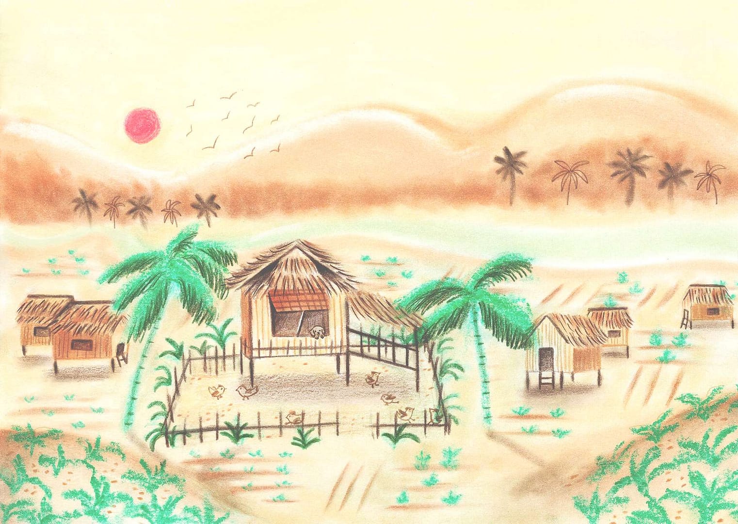 Philippine Landscape – Gianne Amparo Illustrates